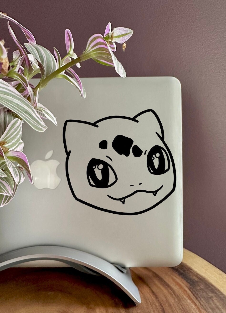 Bulbasaur Decal Sticker Vinyl Decal Customizable Vinyl - Etsy