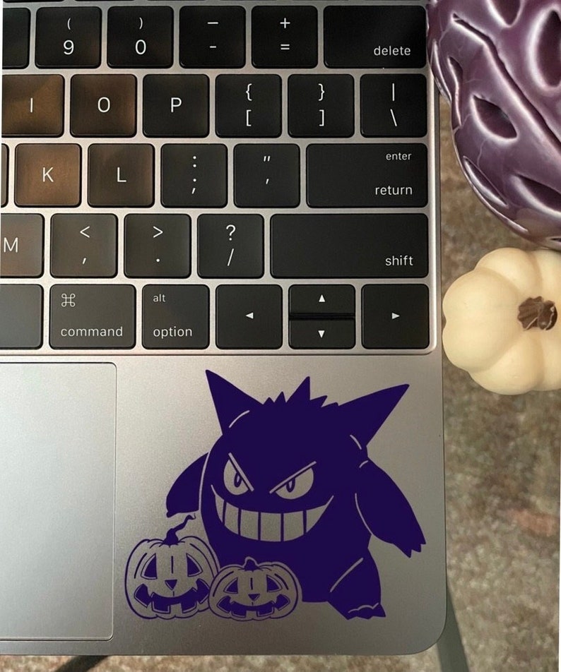 Gengar Decal Sticker Vinyl Decal Customizable Fall - Etsy
