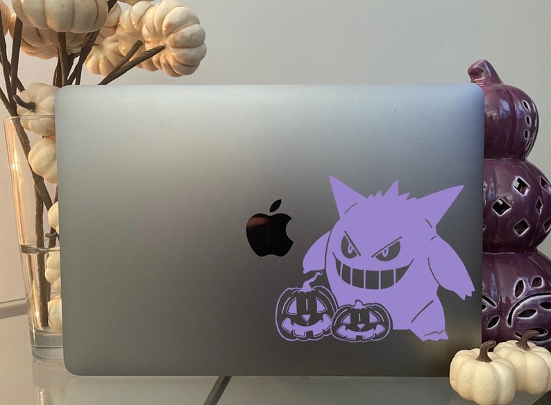 Gengar Decal Sticker Vinyl Decal Customizable Fall - Etsy