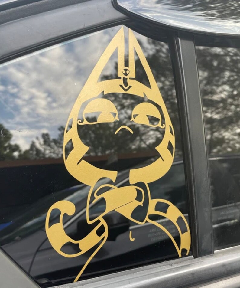 Ankha Ankha NSFW IYKYK Decal Sticker Vinyl Decal - Etsy Hong Kong