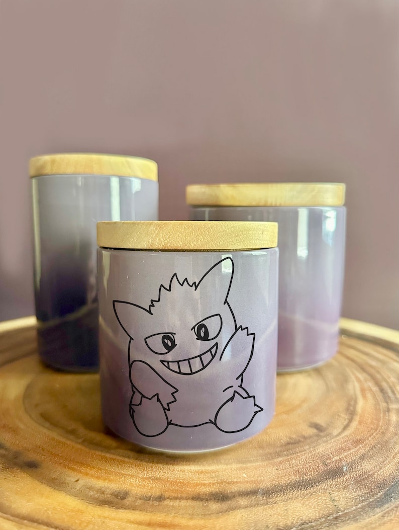 Gengar Decal Sticker Vinyl Decal Customizable Vinyl - Etsy