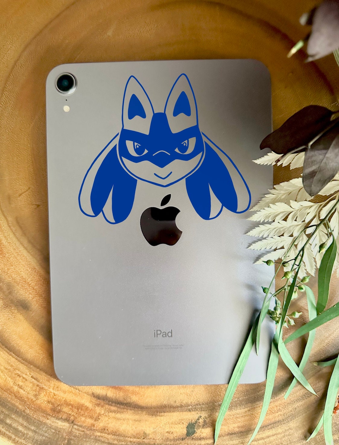 Lucario Decal Sticker Vinyl Decal Customizable Vinyl - Etsy