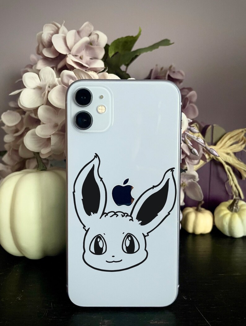Eevee Decal Sticker Vinyl Decal Customizable Vinyl - Etsy