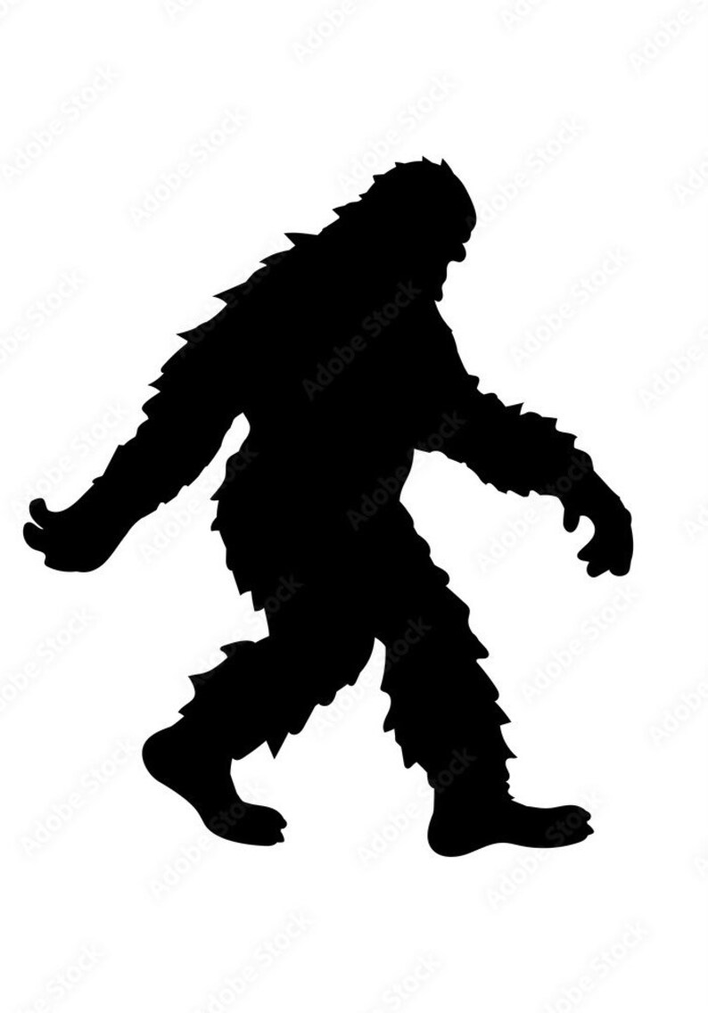 Bigfoot Decal - Etsy