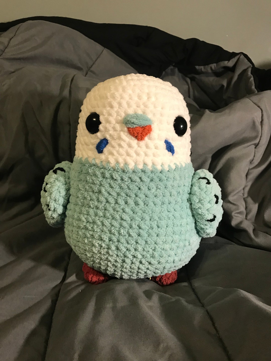 Fluffy Parakeet - Etsy