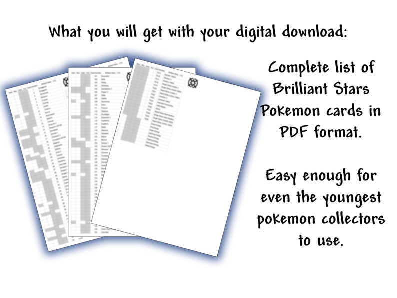 Brilliant Stars Checklist includes Trainer Gallery for Tracking Pokemon ...