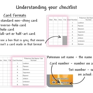 Fusion Strike Checklist for Tracking Pokemon Cards LIKE: Mew VMAX All ...