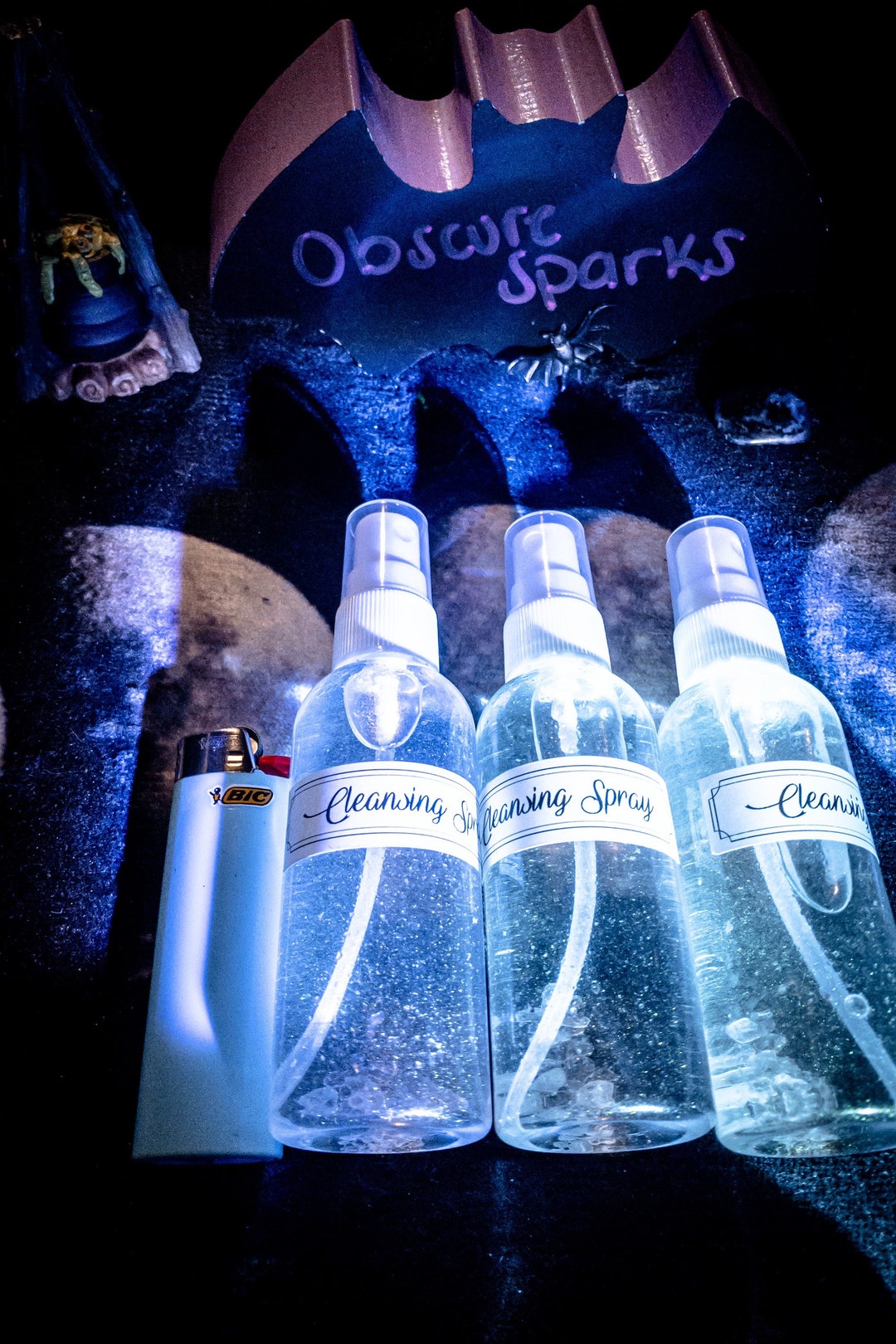 CLEANSING SPRAY | Witch Altar Spray With Gold Shimmer| Ritual Spray ...