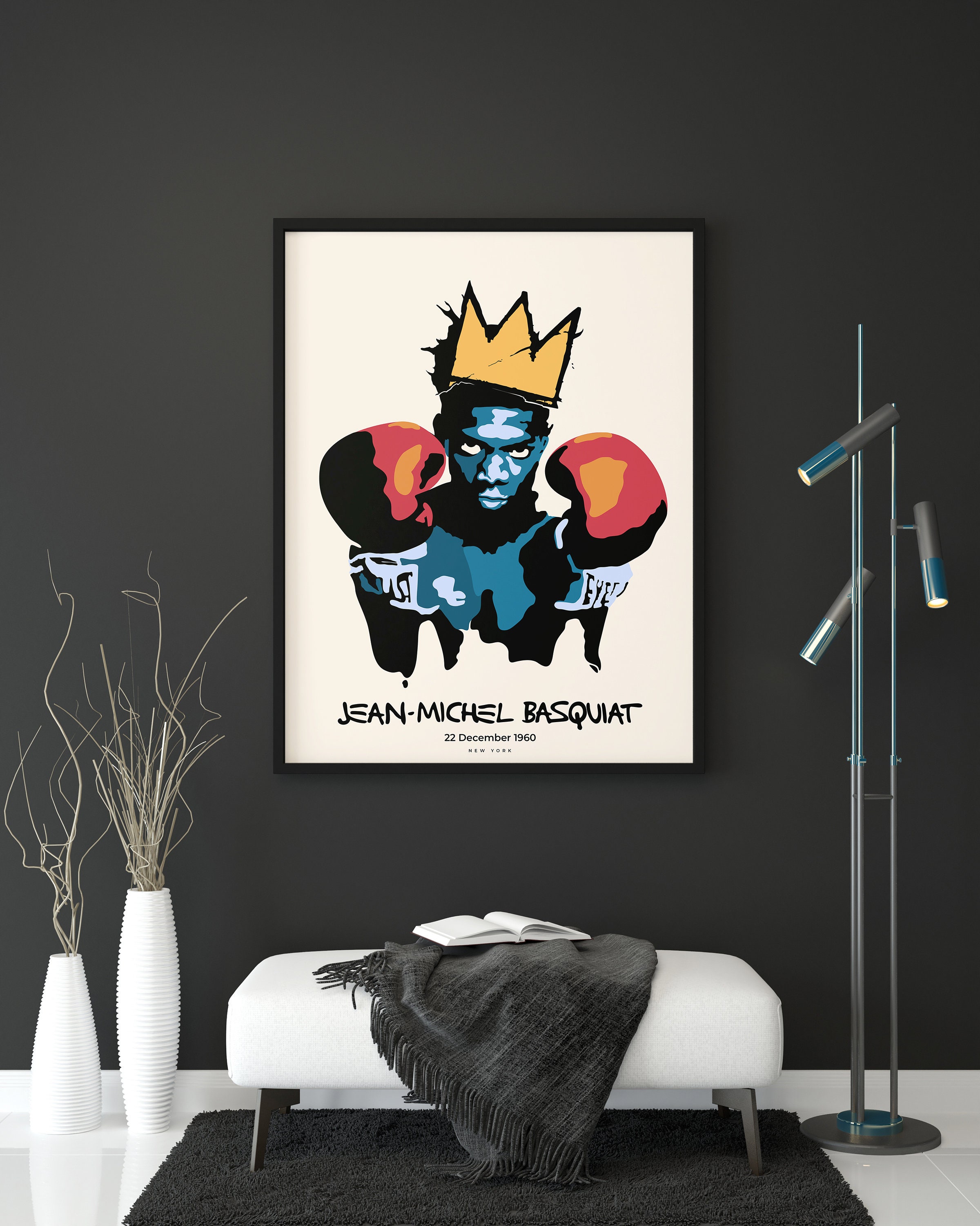 Jean Michel Basquiat, Basquiat Print, Basquiat Poster, Exhibition ...