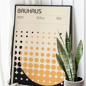 Bauhaus Exhibition Poster, Bauhaus Poster, Bauhaus Art Print, Vintage ...