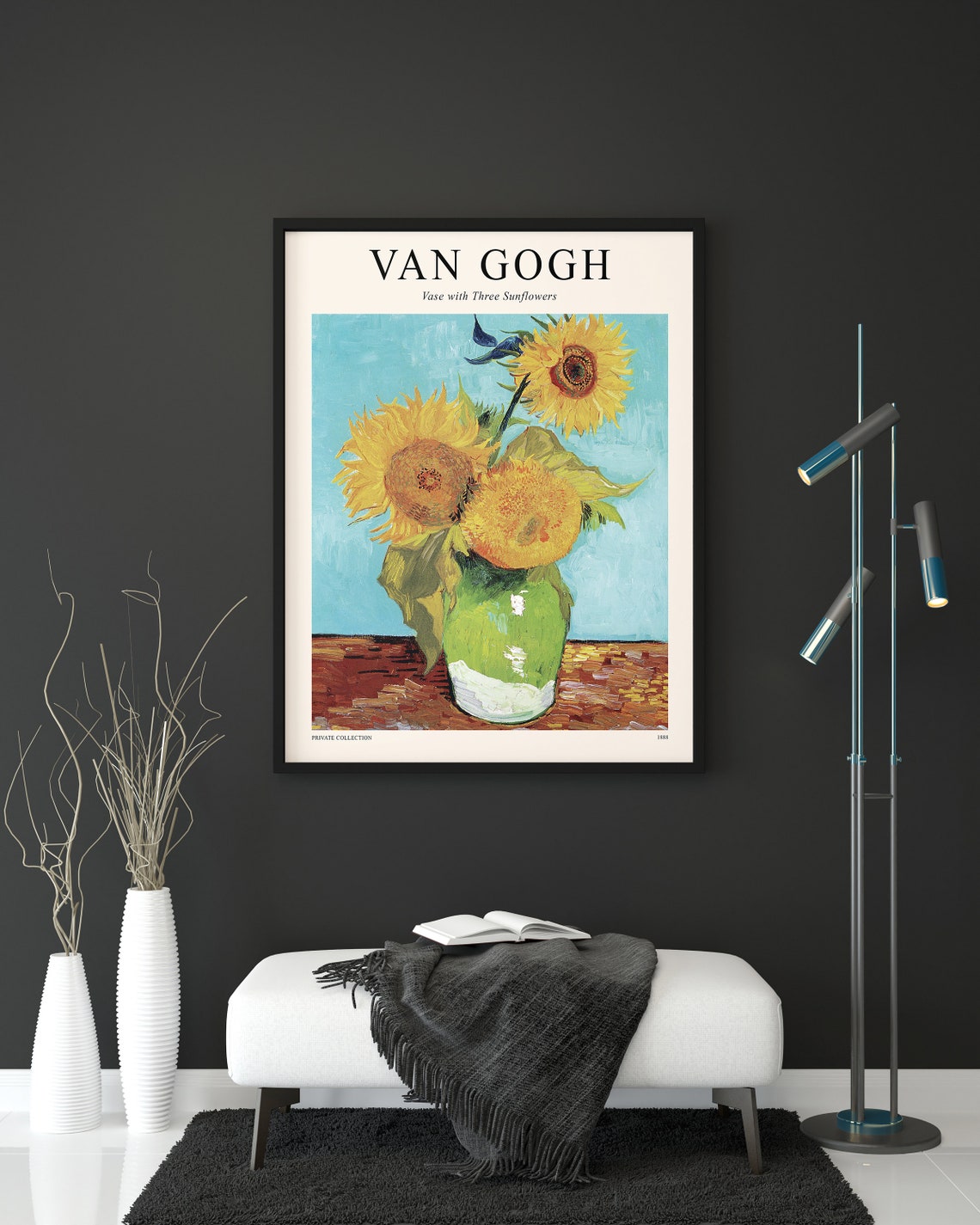Vincent Van Gogh Sunflowers Print Van Gogh Print Van Gogh - Etsy