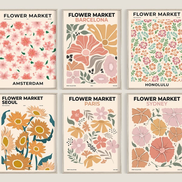 Flower Market - Etsy