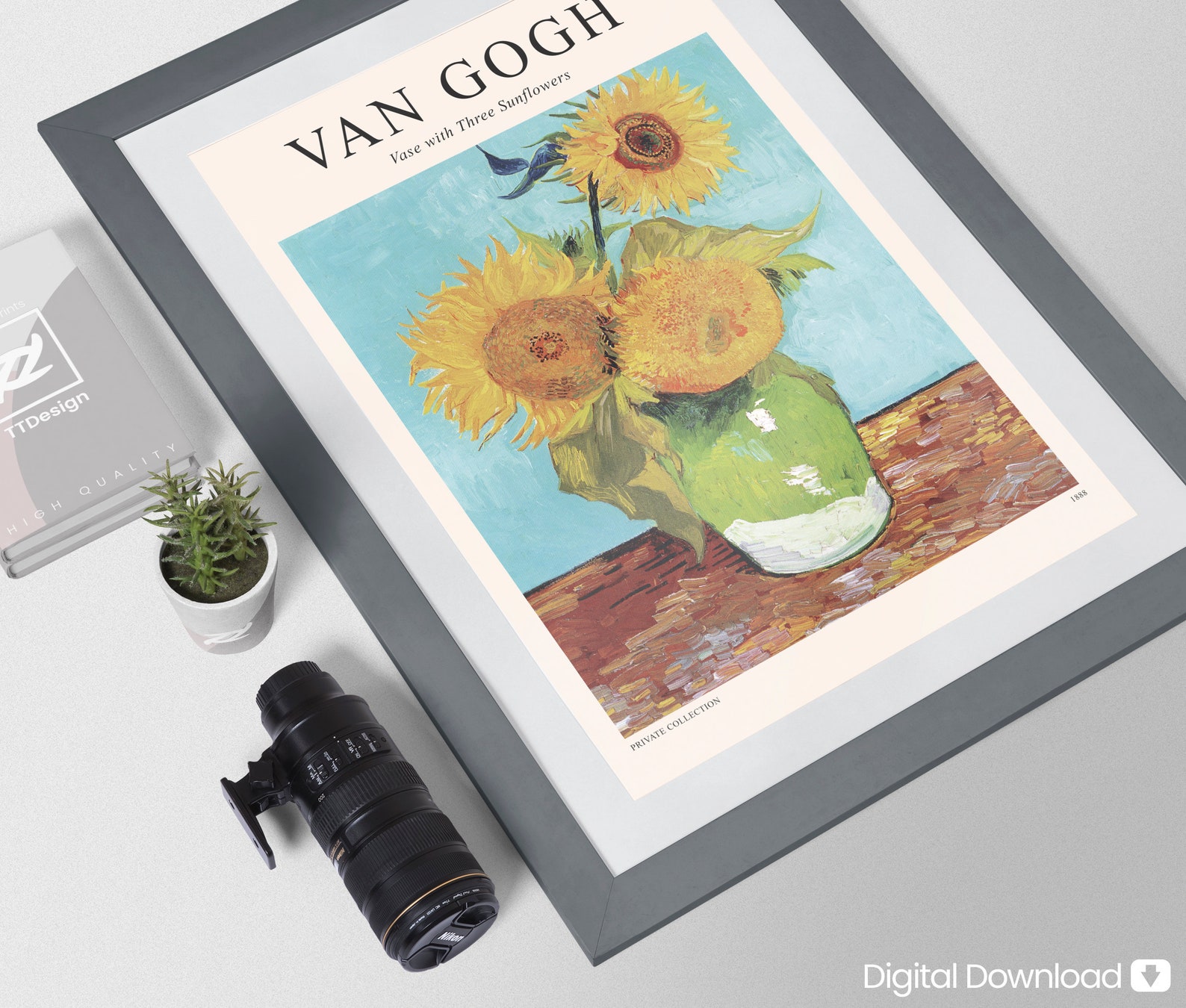 Vincent Van Gogh Sunflowers Print Van Gogh Print Van Gogh - Etsy