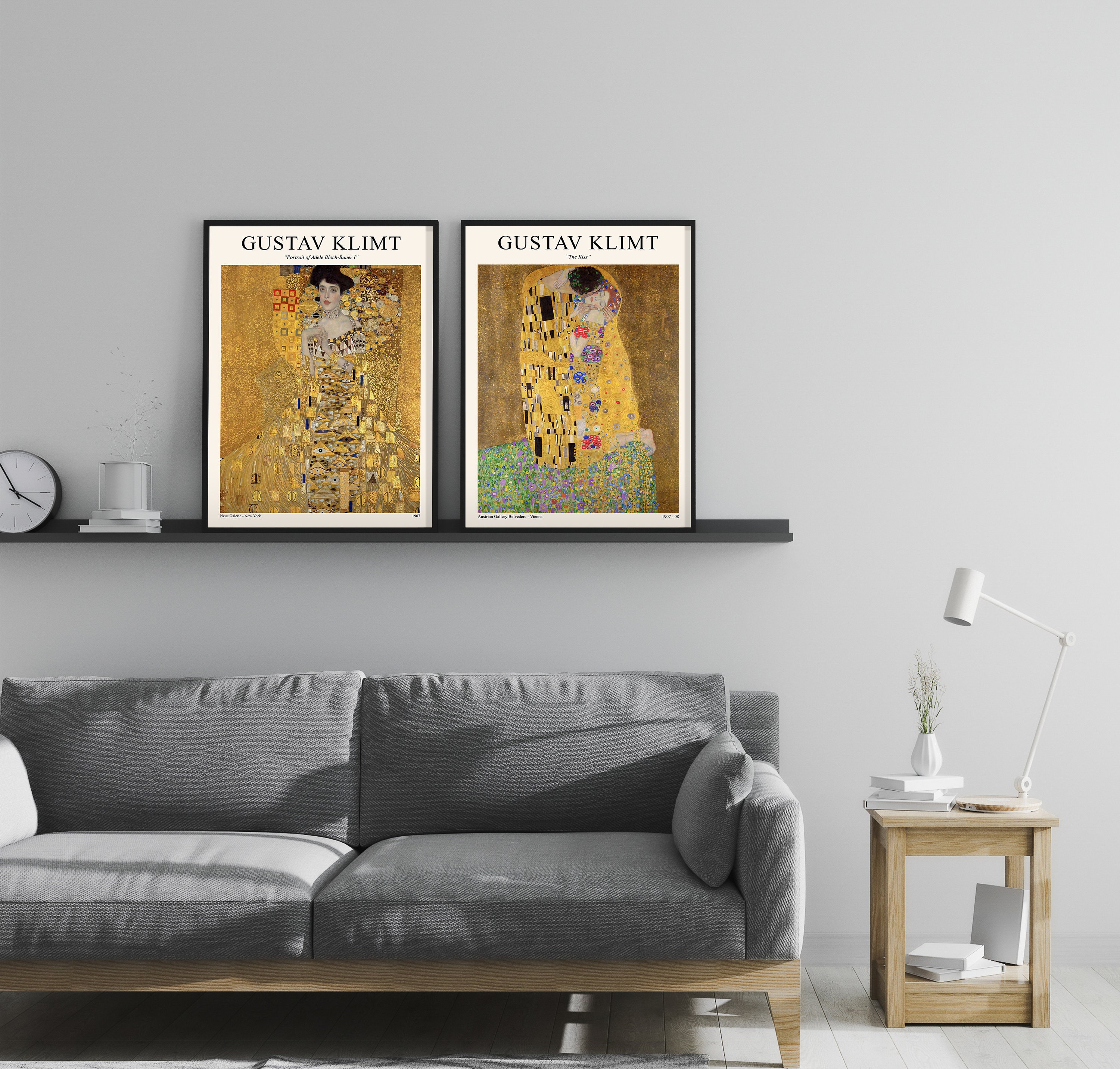 Set of 12 Gustav Klimt Prints, Gallery Wall Art Set, Museum Print Set ...