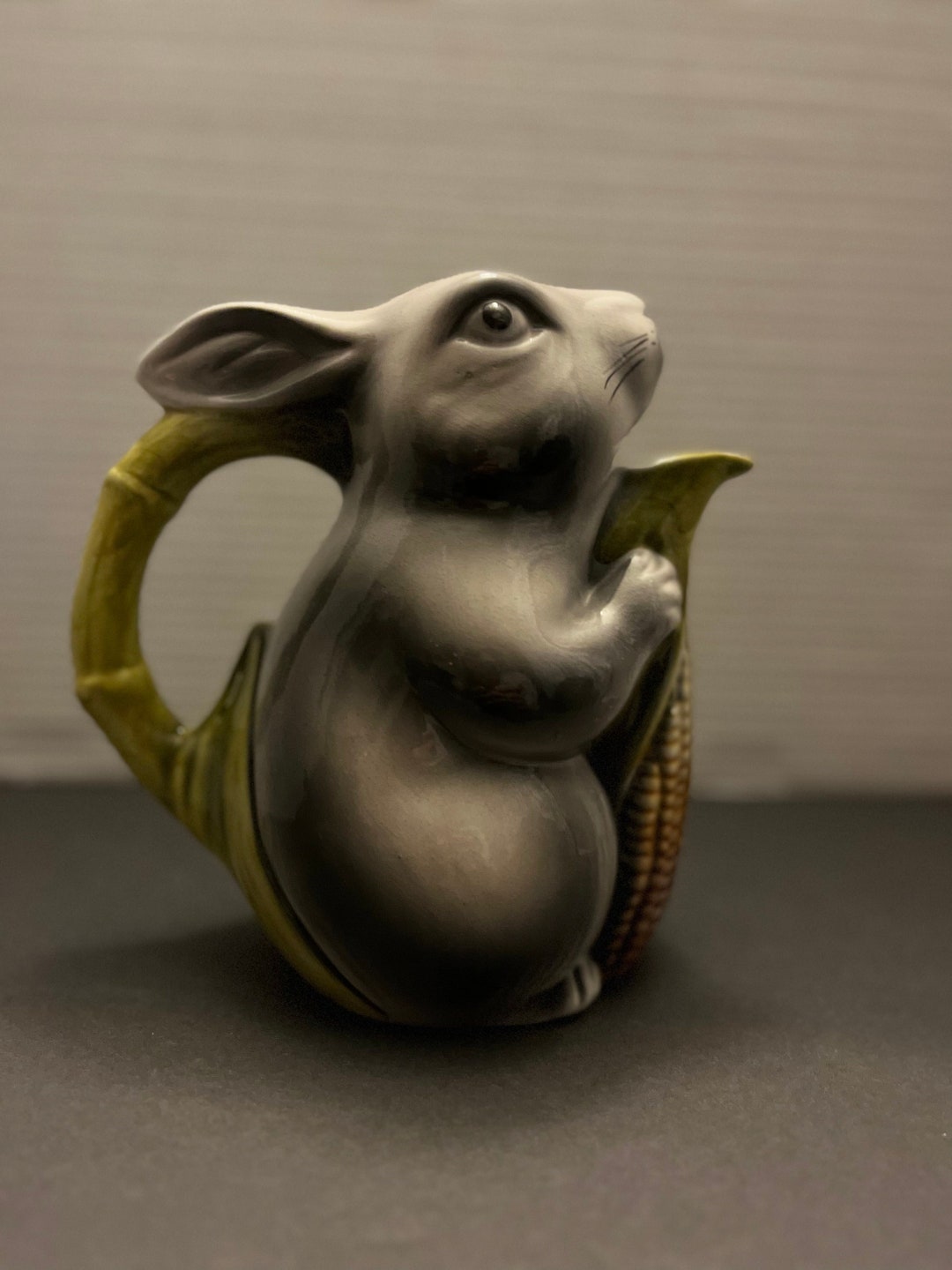 Vintage Jay Wilfred Diu of Andrea by Sadek Rabbit Corn Pitcher - Etsy