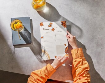 Basic Autumn Themed Daily Planner / Printable and Digital Download ...