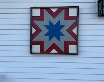 2x2 Handmade Barn Quilt - Etsy