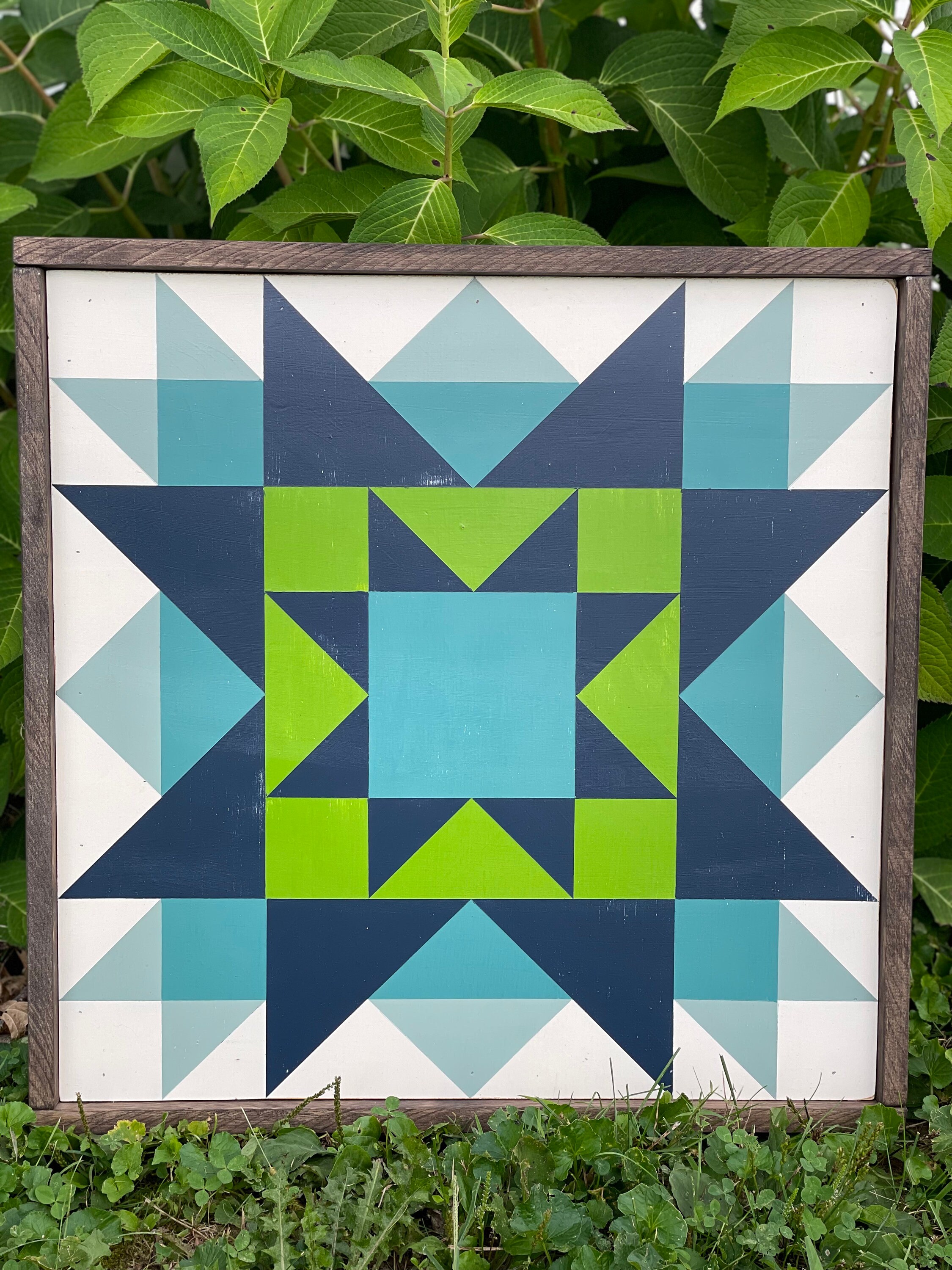 2x2 Handmade Barn Quilt - Etsy