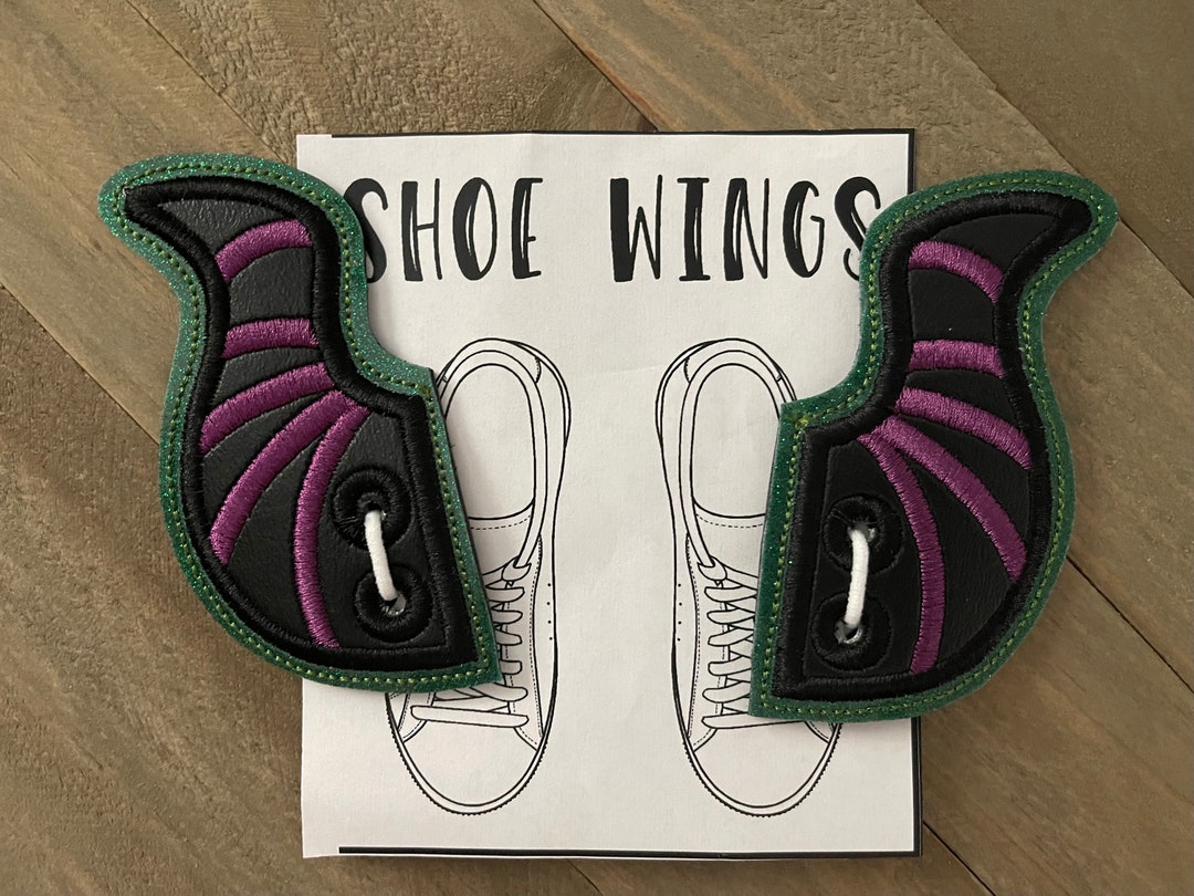 Villain Sorcerer Boot Shoe or Roller-skate Decorative Wings - Etsy