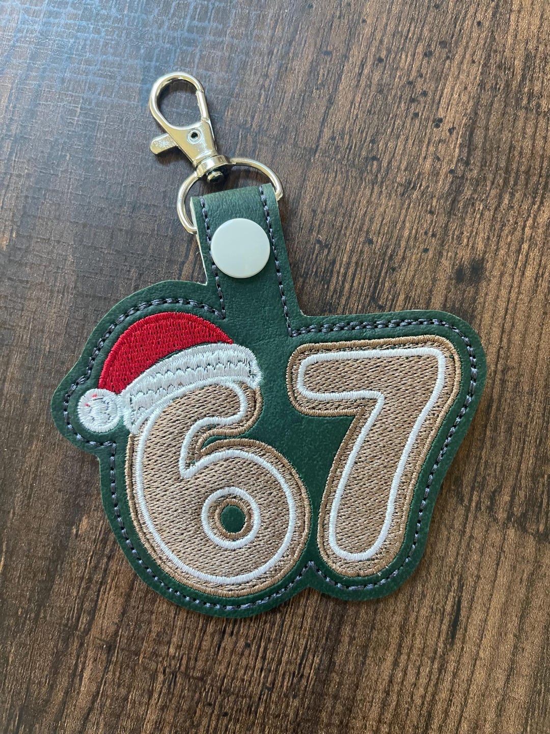 67 Holiday Themed Keychain/key Fob - Etsy