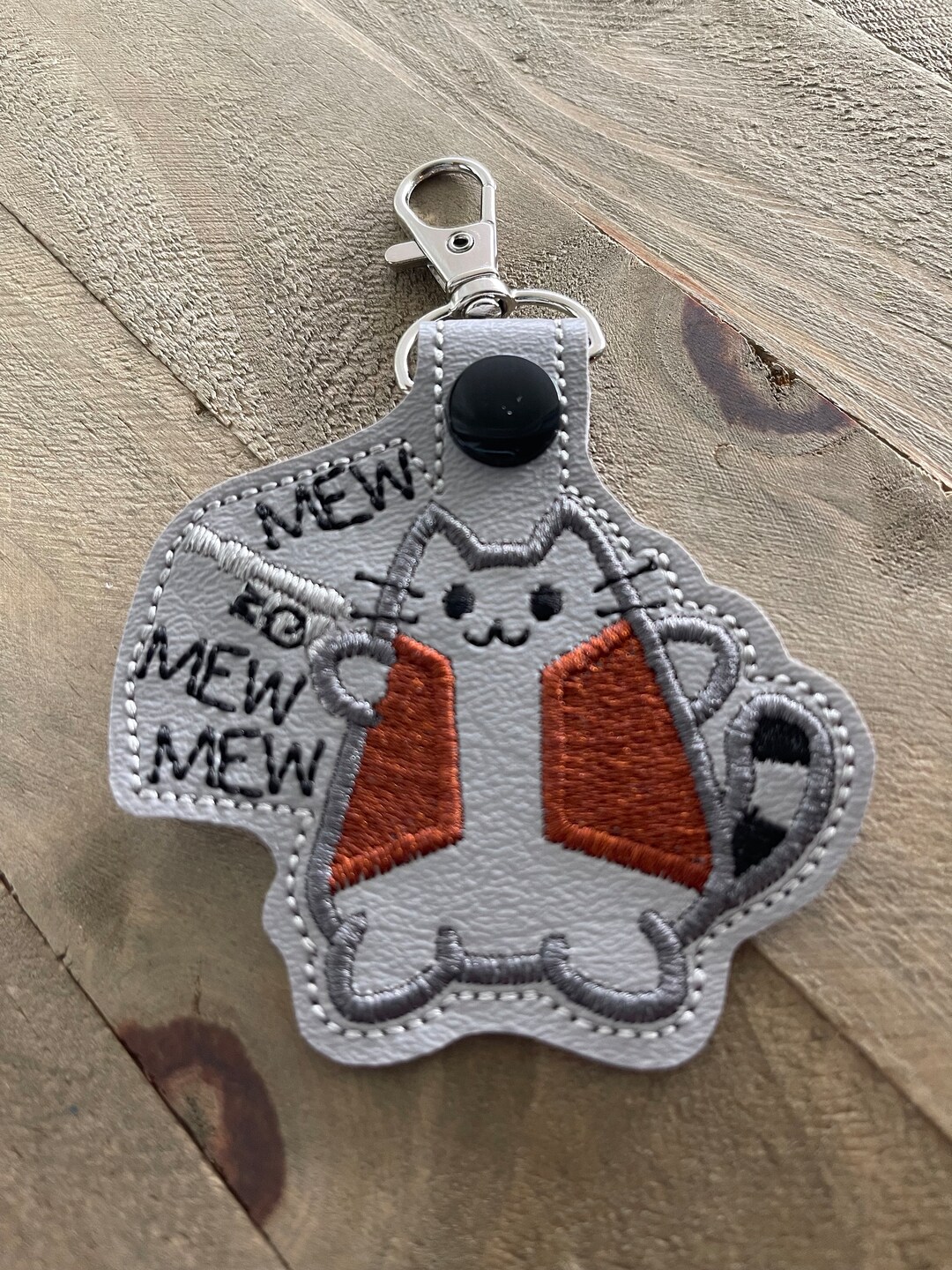 Cat Solo Inspired Keychain/key Fob - Etsy
