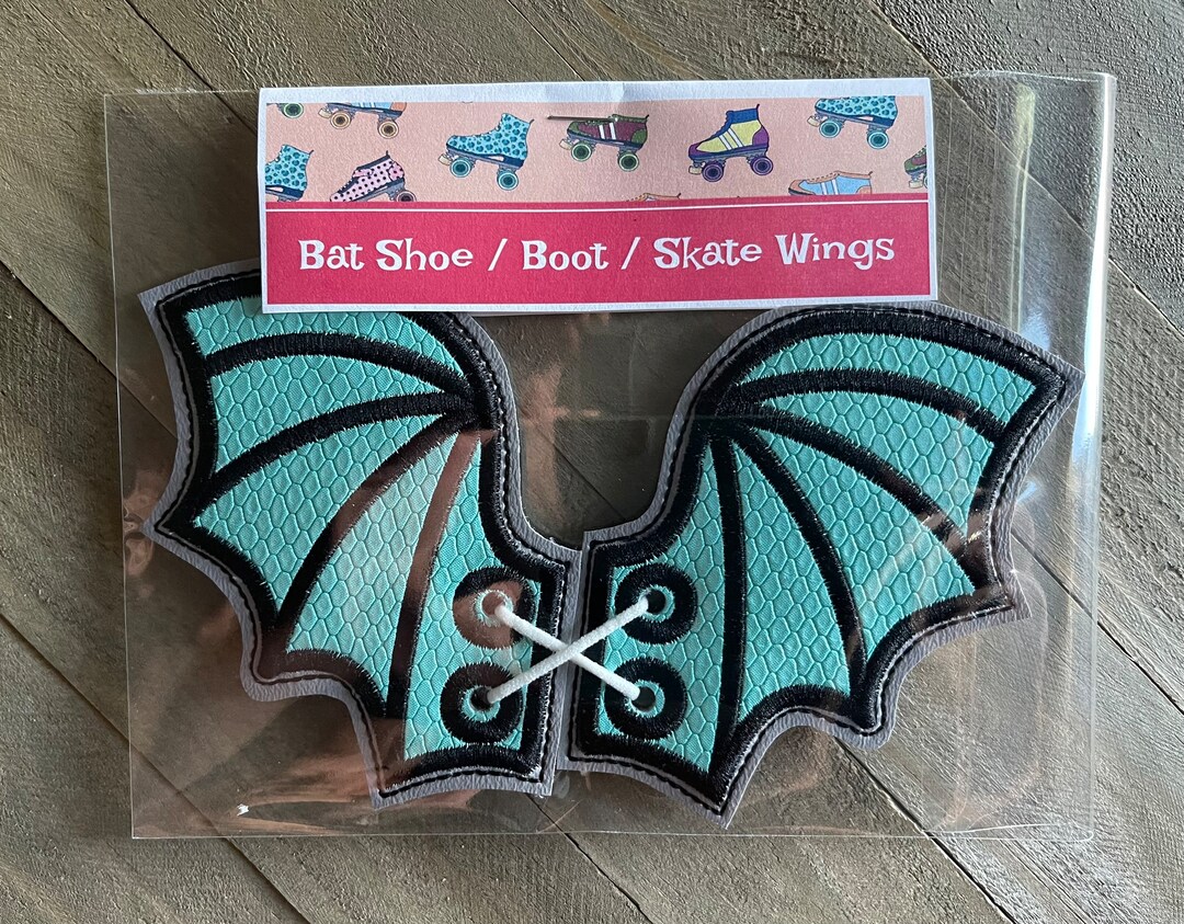 Boot, Shoe, or Roller-skate Decorative Bat Wings - Etsy