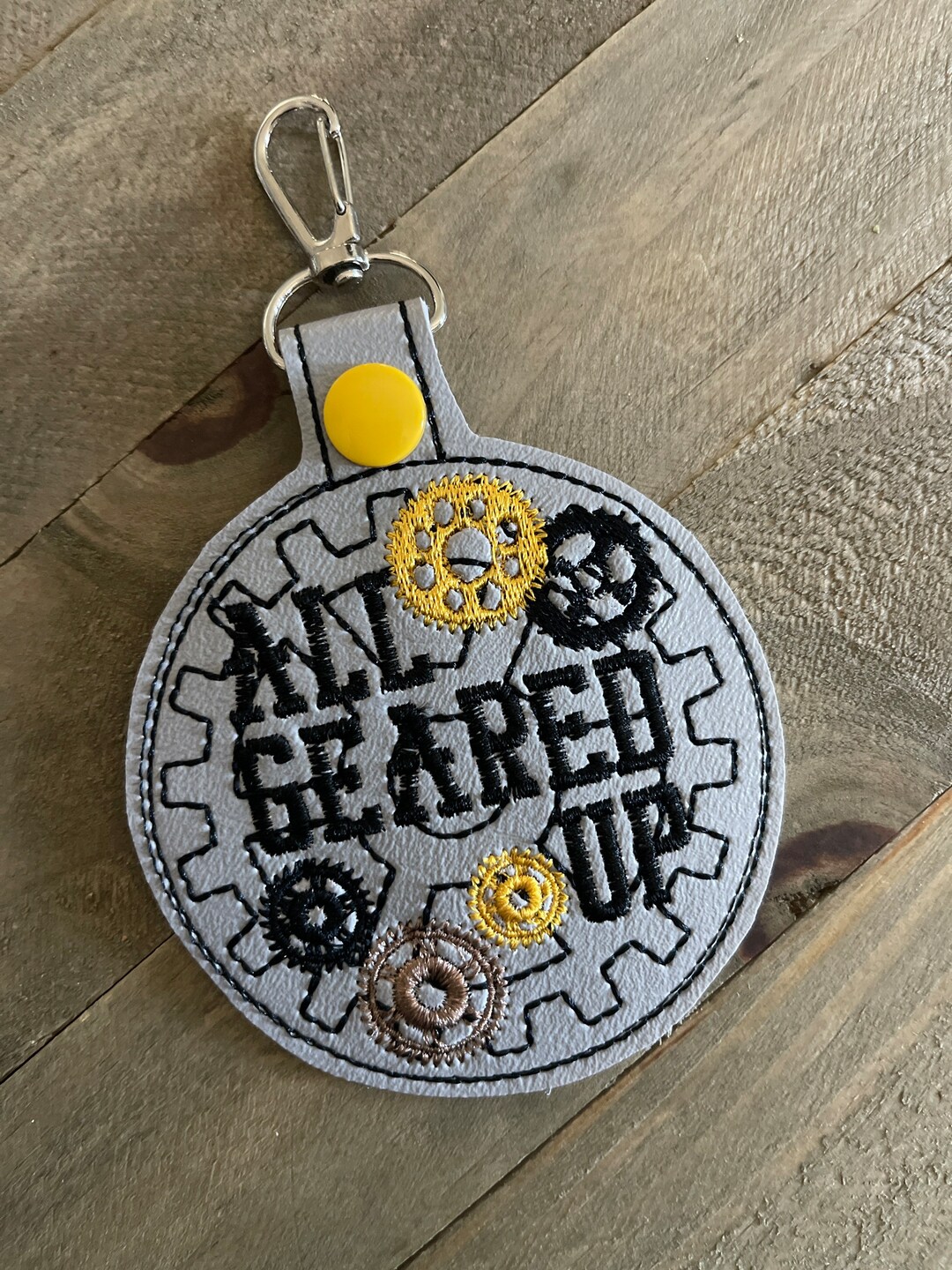 Mechanical Keychain/key Fob - Etsy