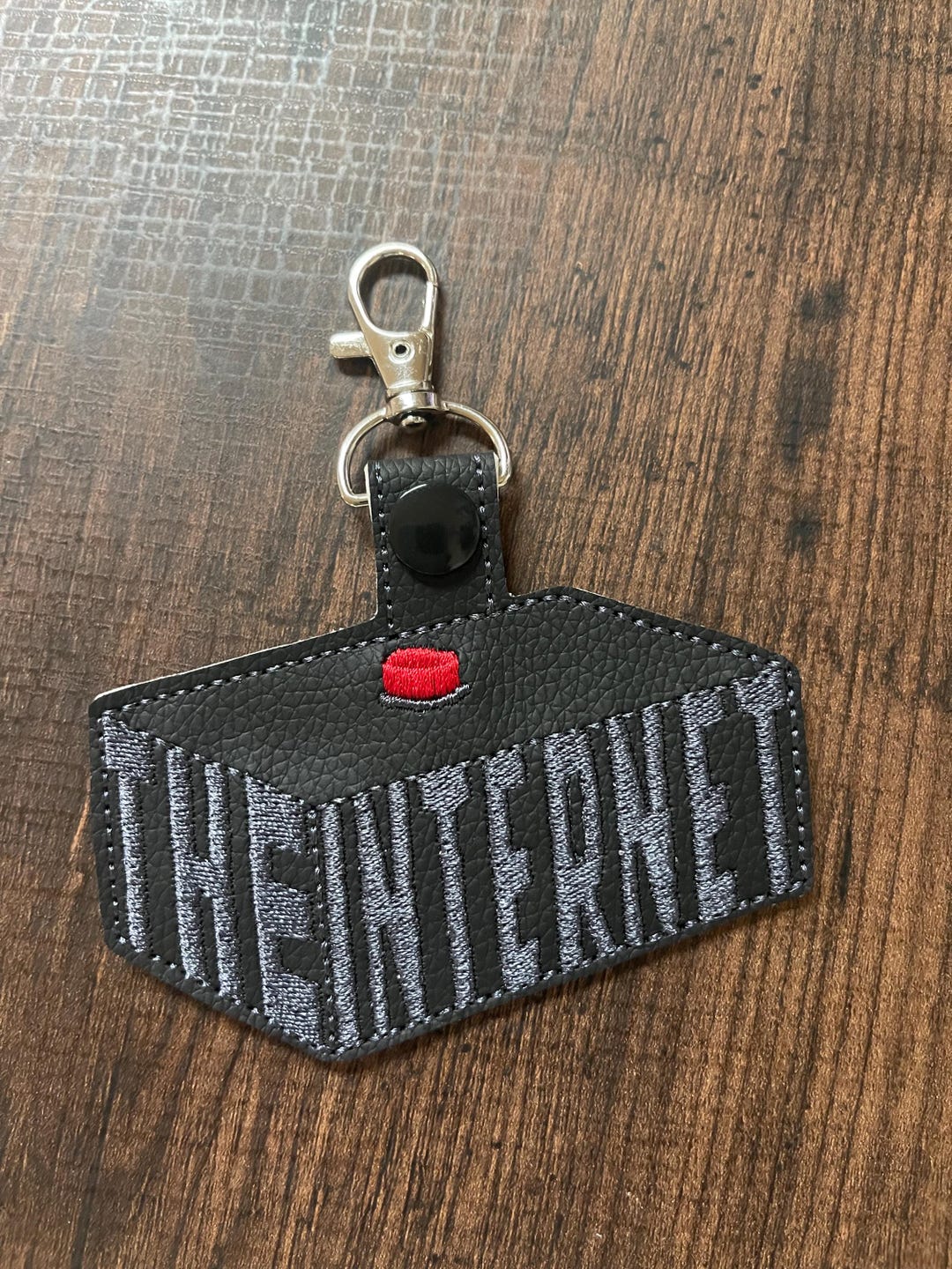 The Internet Themed Keychain/key Fob - Etsy