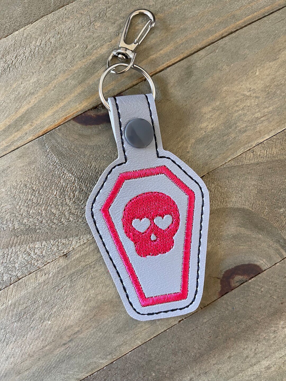 Coffin Keychain/key Fob - Etsy