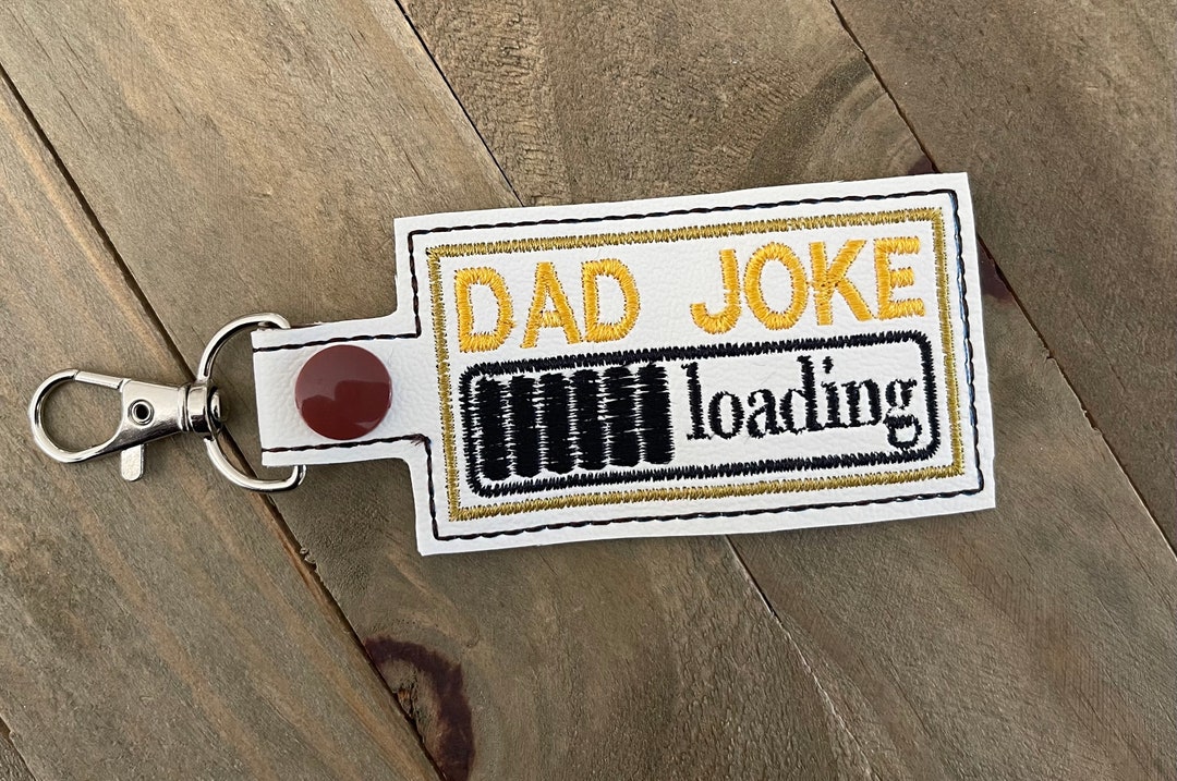 Dad Joke Loading Key Fob - Etsy