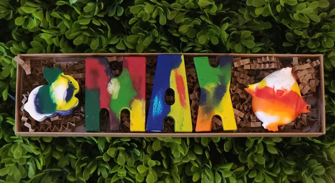 Custom Crayon Sets - Etsy