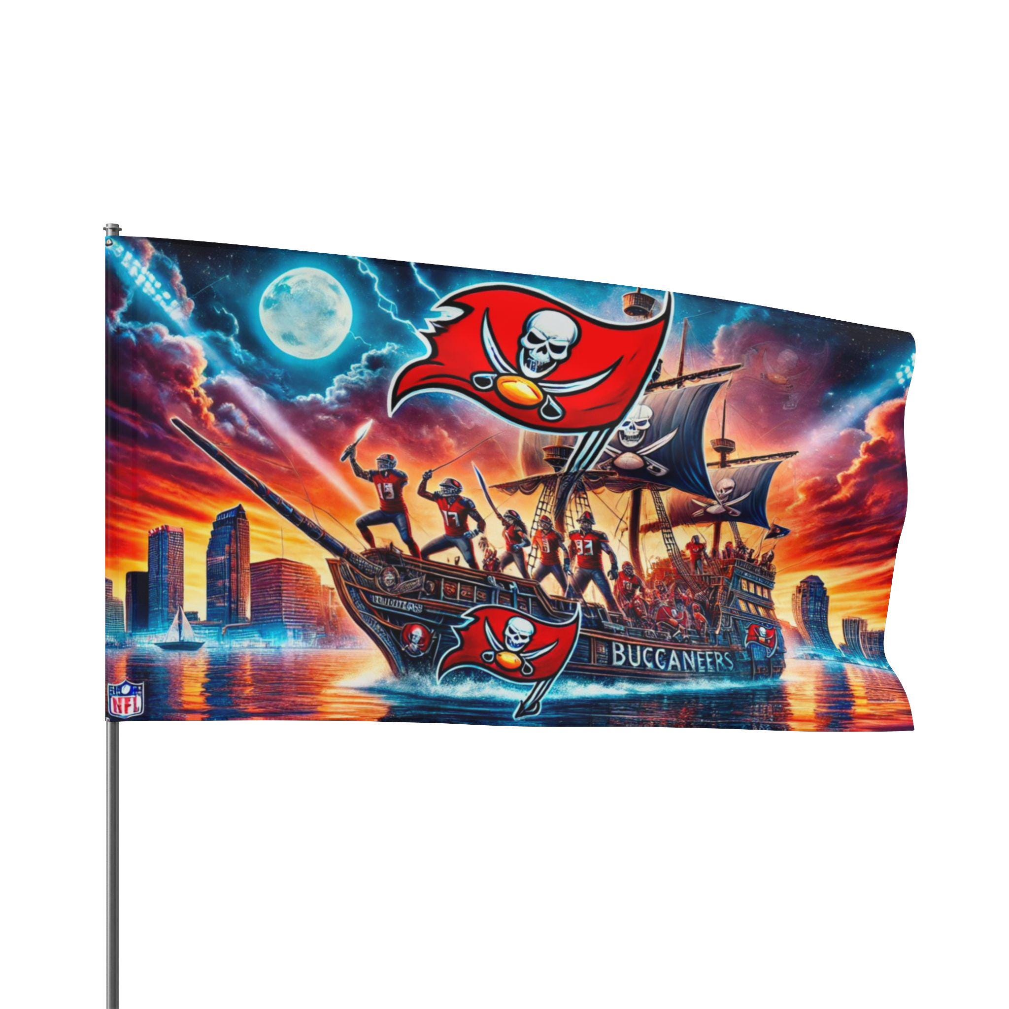 Tampa Bay Buccaneers Flag, Official Team Colors, Perfect for Tailgates ...
