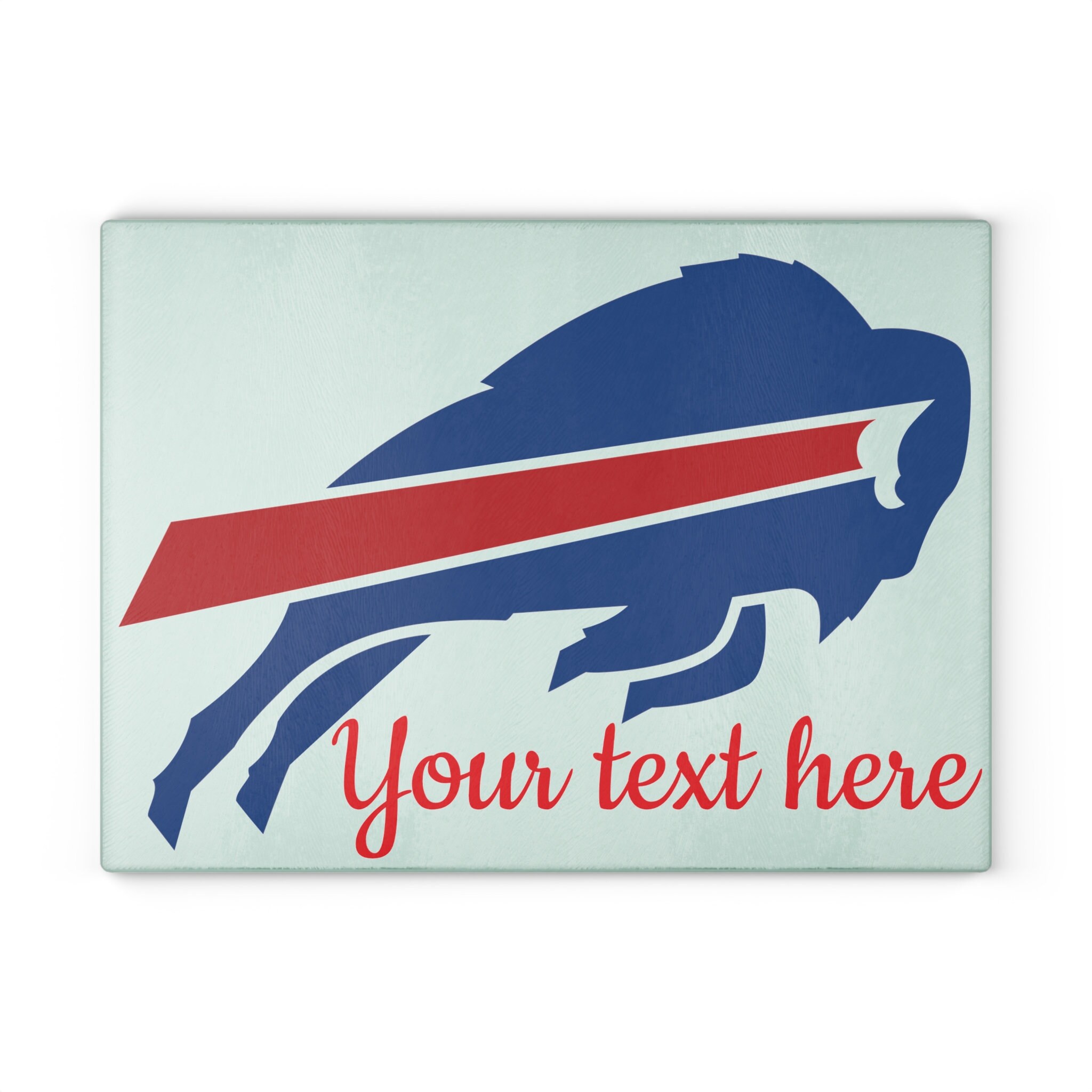 CUSTOMIZABLE, PERSONALIZED Buffalo Bills Cutting Board, Kitchen Prep ...