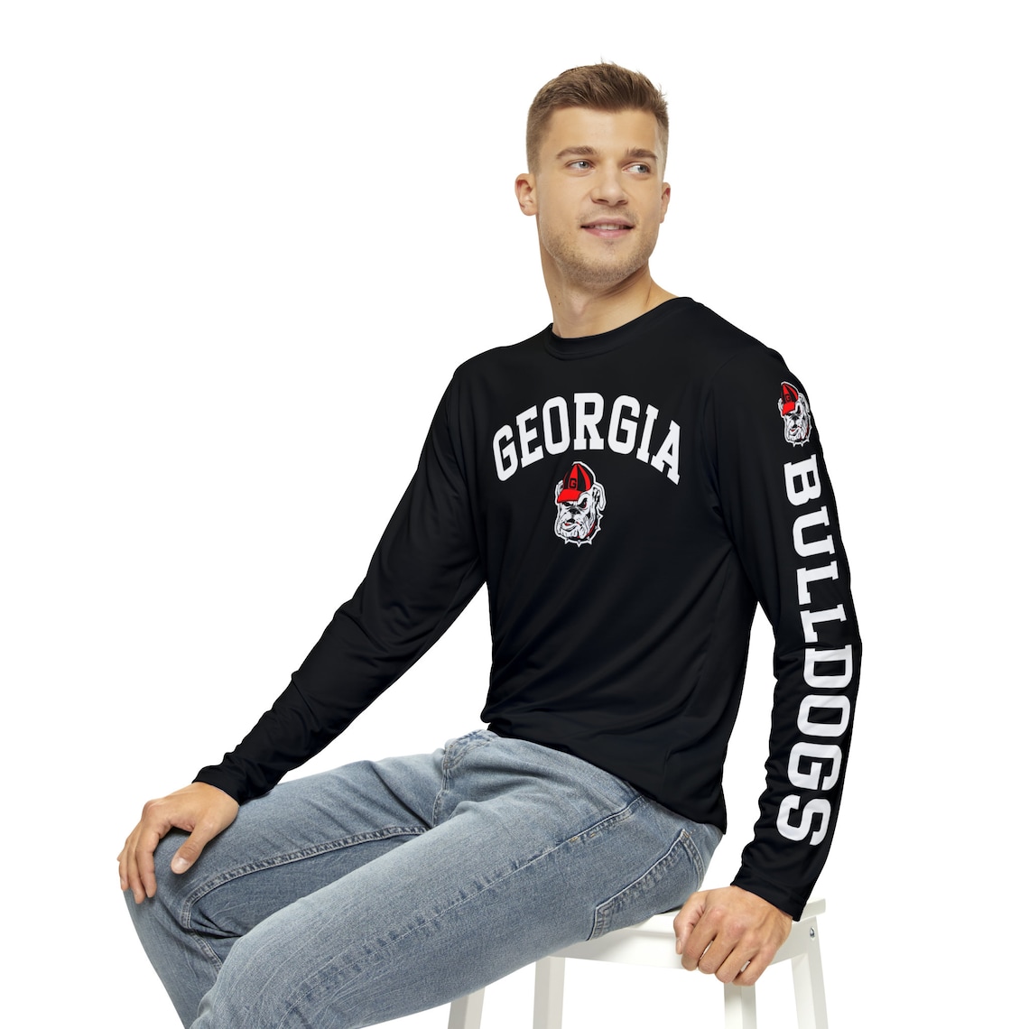 GEORGIA BULLDOGS Personalized Long Sleeve Shirt, University of Georgia ...