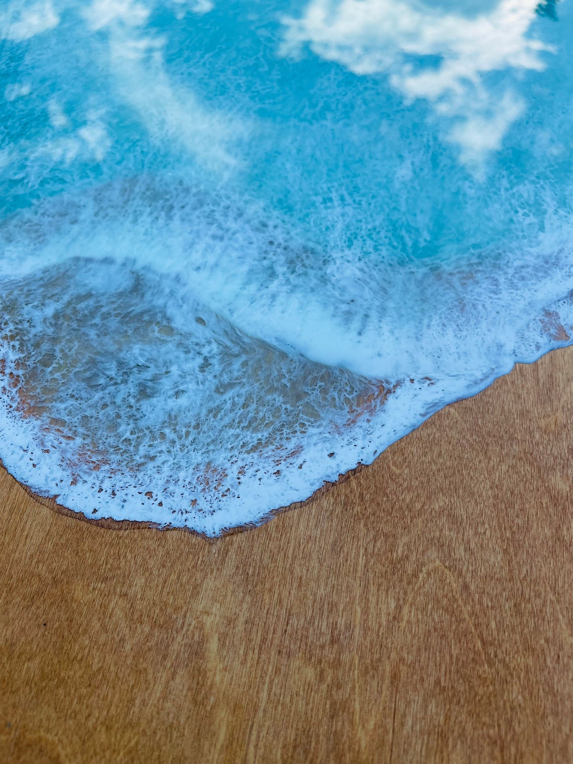 Custom Made to Order Cornhole Sets Ocean Wavesshoreline - Etsy