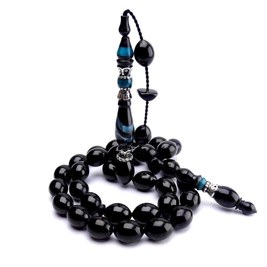 Special Nakkaş Design Imame Erzurum Oltu Stone Rosary,oltu Stone,oltu ...