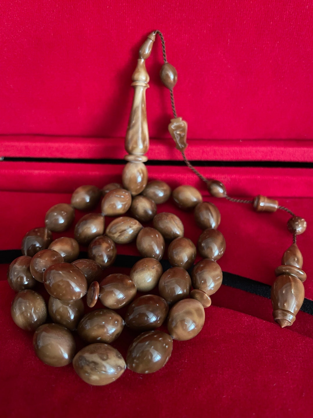 Unique Top Level Handcrafed Real Kuka Tasbih Prayer Beads, Anniversary ...