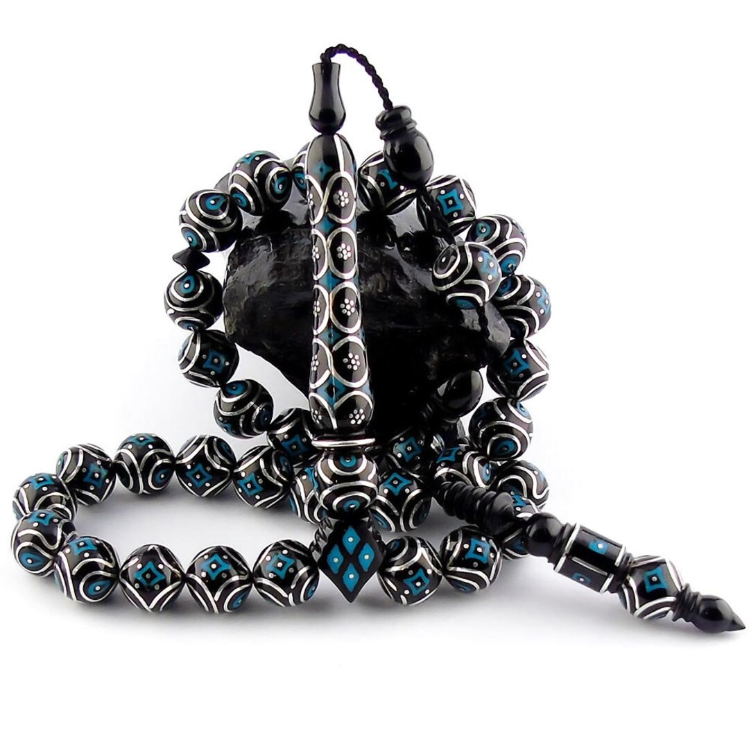 Special Design Erzurum Oltu Stone Rosary 10mmoltu - Etsy