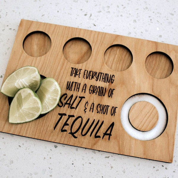 Shot Serving Tray - Etsy