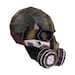 Military Gas Papercraft Mask, Gas Mask Template, DIY Paper Mask,low ...