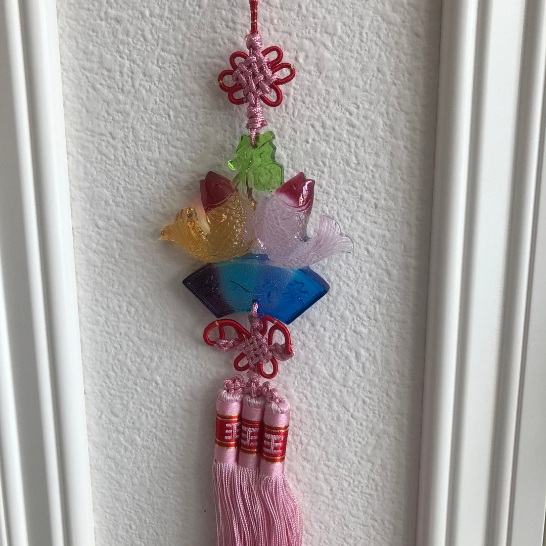 Handmade Arts ~ Blessing to Be Safety ~ Car Hanging Fengshui Home ...