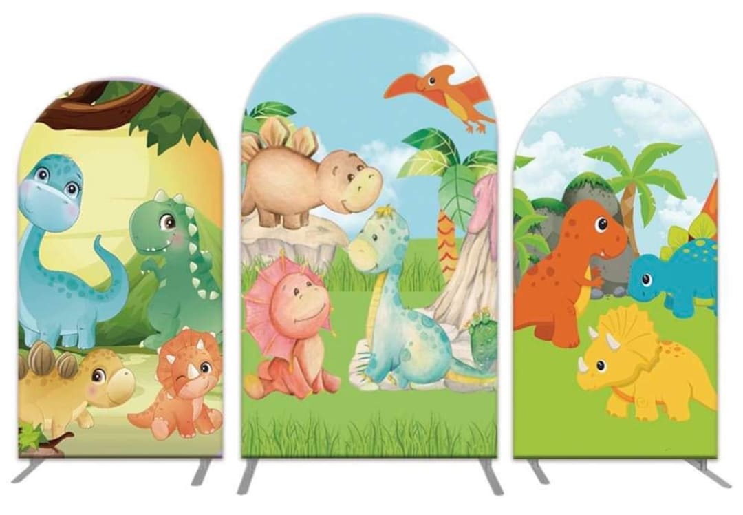Dinosaur Theme Backdrop - Etsy