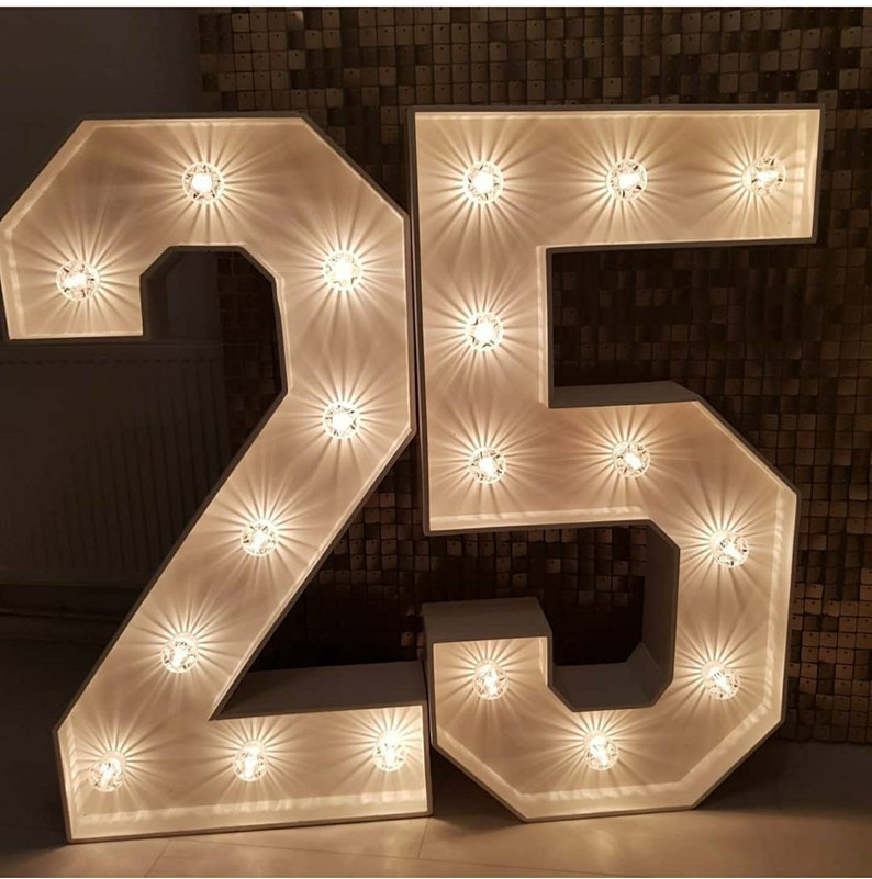 Led Number Light FOR RENT/ HIRE Do Not Buy - Etsy