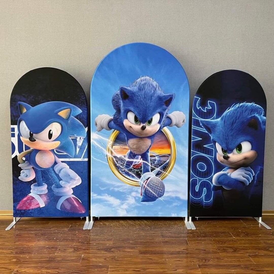 Sonic the Hedgehog Backdrop FOR RENT ONLY - Etsy