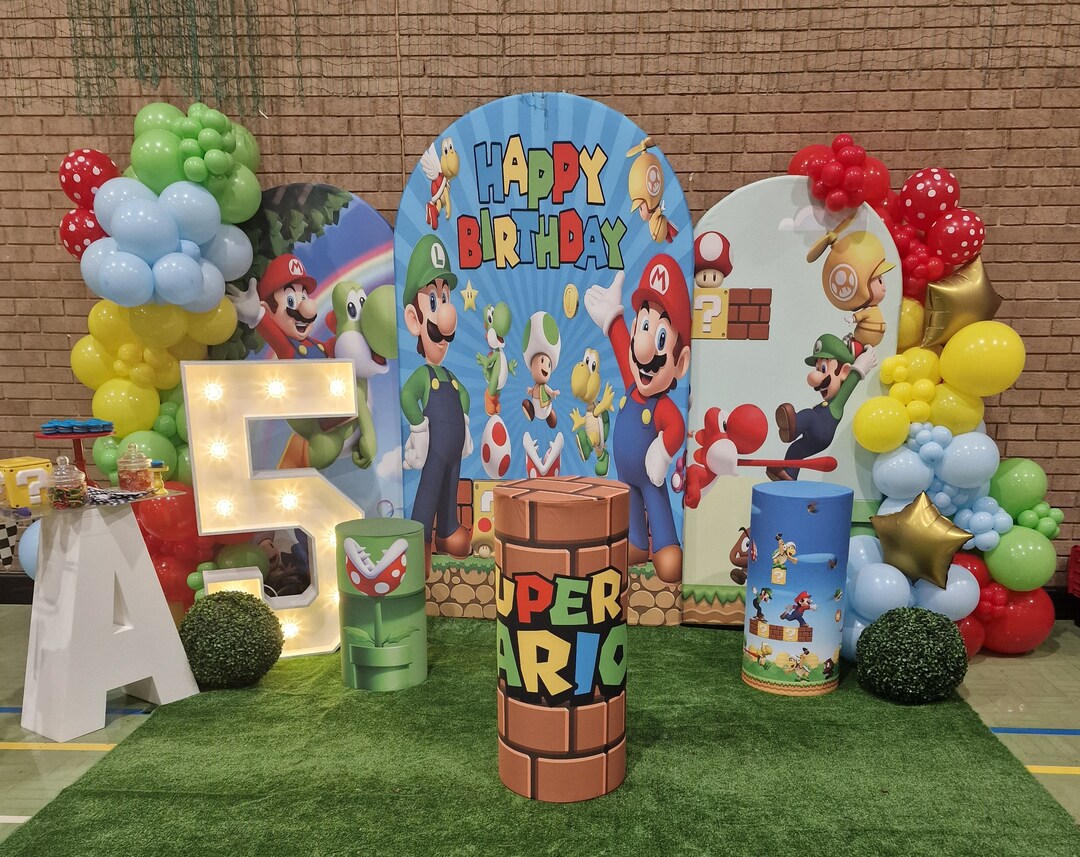 Supermario Backdrop for HIRE ONLY - Etsy UK
