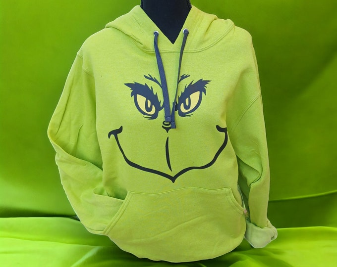 Grinch Hoodie - Etsy