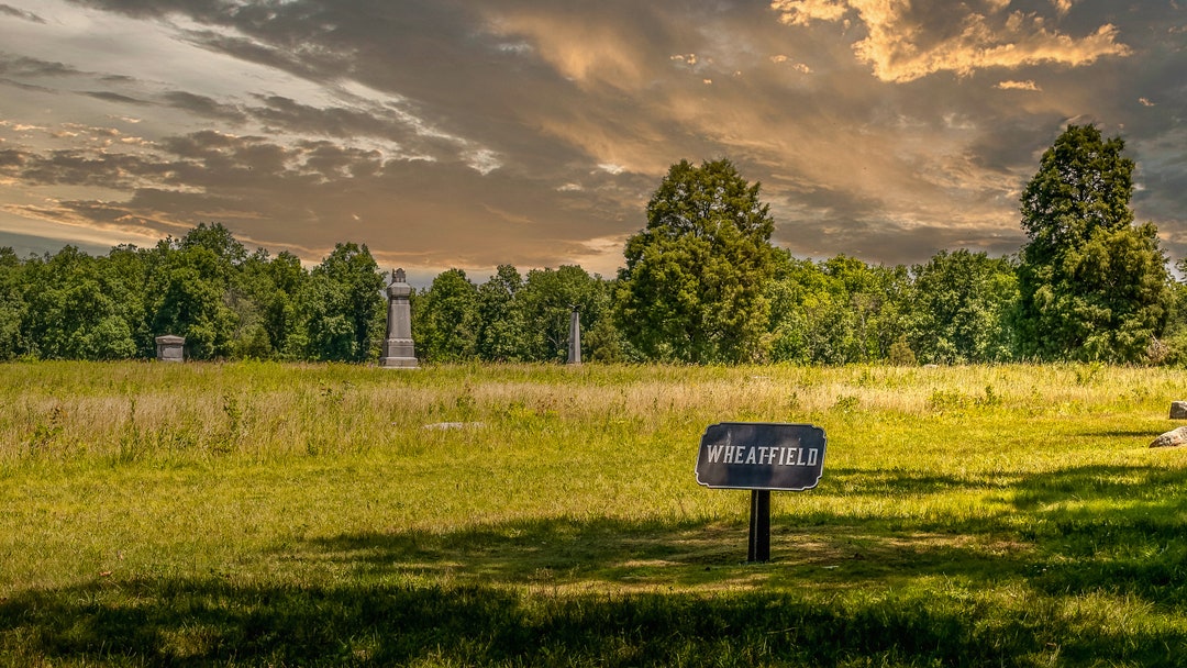 Wheatfield Battle of Gettysburg, Second Day. - Etsy