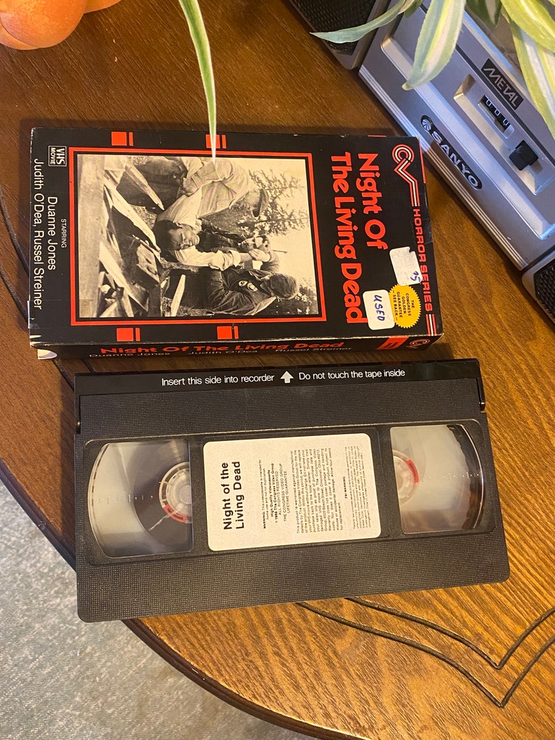 SALE Night of the Living Dead - VHS Issued in 1986 by the Congress ...
