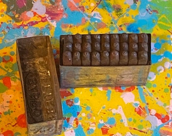 Metal Letter Punch | Etsy