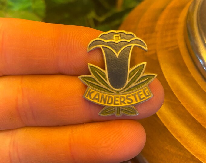 Very Rare Kandersteg Official Issue Scout Badge - 1931 - Huguenin ...